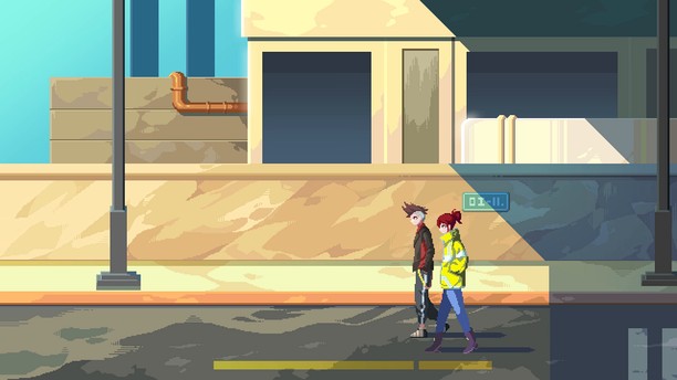 David Walk Pixelated wallpaper - Opera add-ons