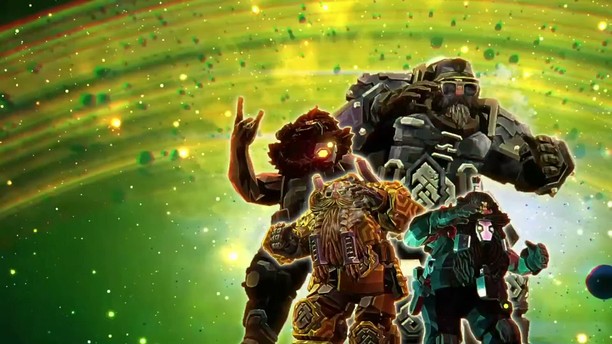 Deep Rock Galactic Dwarves wallpaper - Opera add-ons