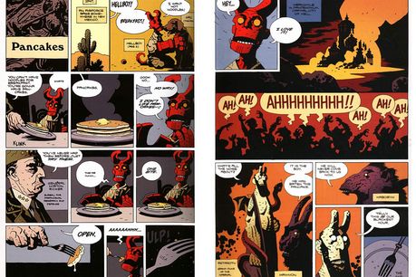 Hellboy - Pancakes wallpaper - Opera add-ons