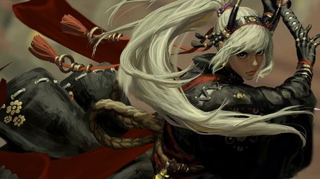 Papel de parede Blonde Samurai - Complementos do Opera