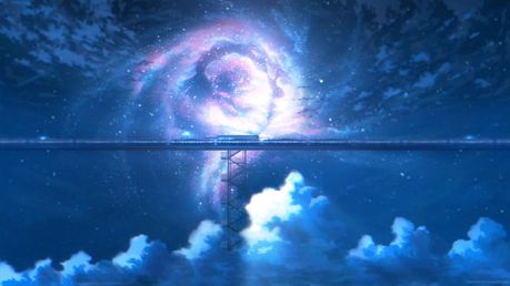 Endless Galaxy Train wallpaper - Opera add-ons