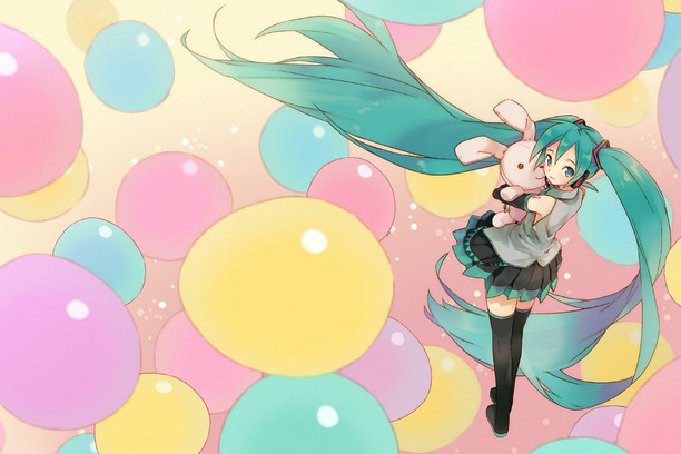 Hatsune Miku Color wallpaper - Opera add-ons